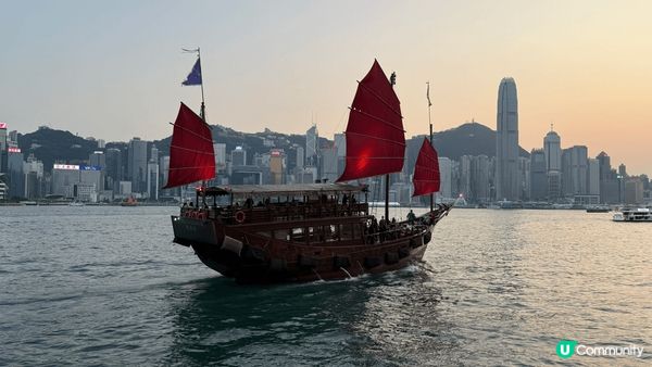 維多利亞的海港日落照：攝於天星小輪上，美麗無比，人生必看。 | U Lifestyle - 香港優惠及生活資訊平台