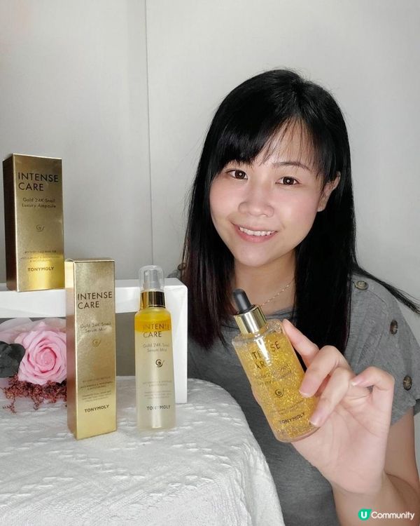 TONYMOLY｜打造透亮肌膚｜蝸牛全效修護24K純金系列｜ | U Community 社群平台